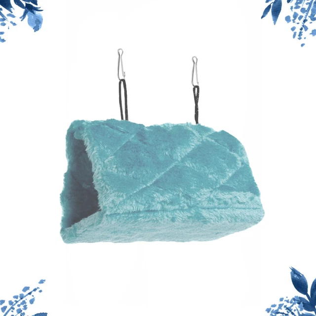 AMACA GABBIA PER Pappagalli Di Peluche Letto Caldo Invernale Pappagallo ...