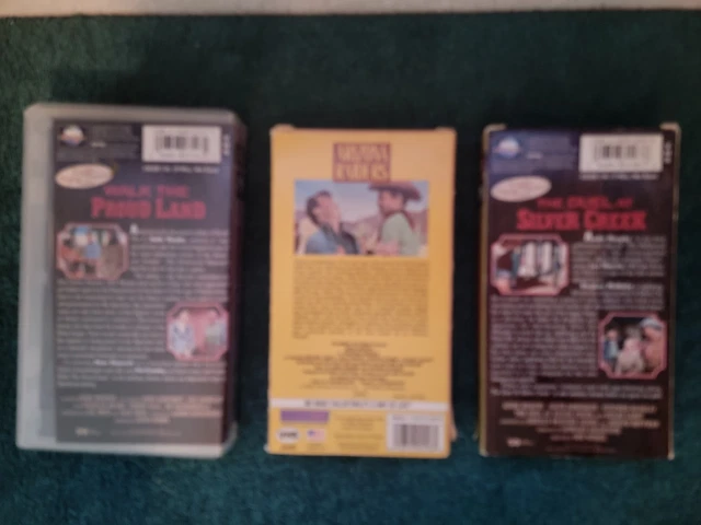AUDIE MURPHY - 3 pre-owned VHS - Proud Land, Arizona Raiders, Silver ...