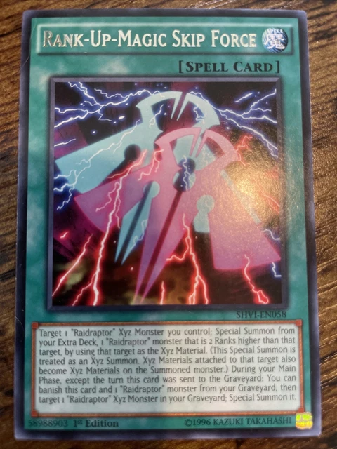 1X (M/NM) - Rank-Up-Magic Skip Force - SHVI-EN058 - Rare - 1ère édition ...