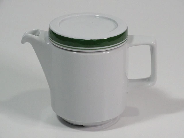 COLDITZ KAFFEEKÄNNCHEN &RATIONELL, Grüner Rand" DDR Mitropa Reichsbahn ...