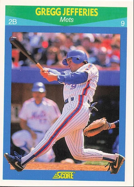 1990 SCORE RISING Stars Gregg Jefferies New York Mets #10 EUR 1,09 ...