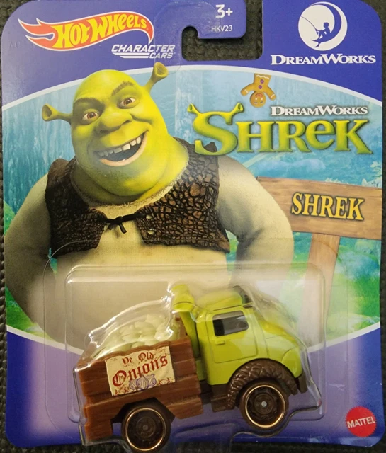 HOTWHEELS CHARACTER CAR Diecast - Dreamworks SHREK - Shrek - HNP19 $18. ...