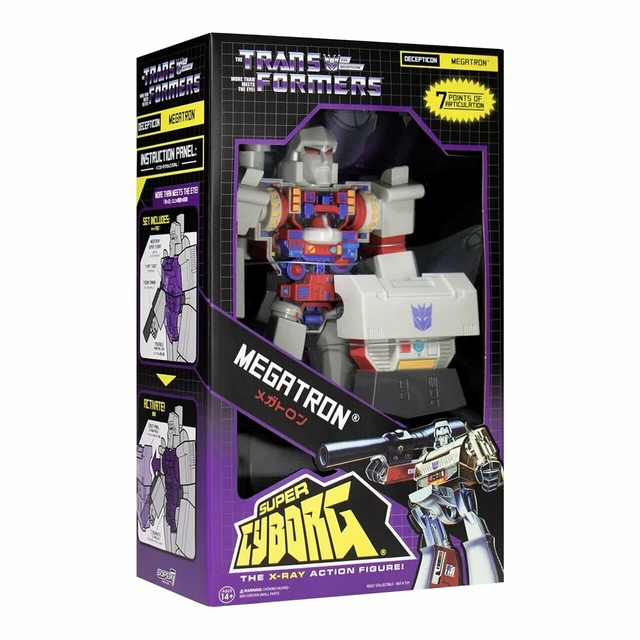 TRANSFORMERS MEGATRON GENERATION G1 Super Cyborg Super 7 EUR 85,00 ...