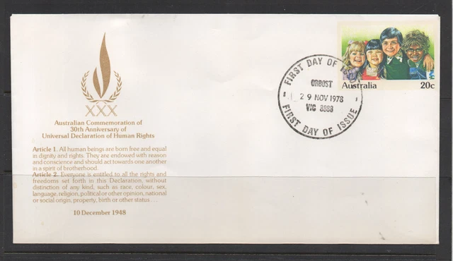 COMMEMORATION 30TH ANNIV. Universal Declaration of Human Right - PSE $0 ...