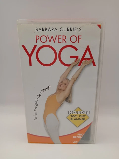 BARBARA CURRIE'S POWER Of Yoga VHS Video Cassette Tape Retro Health ...