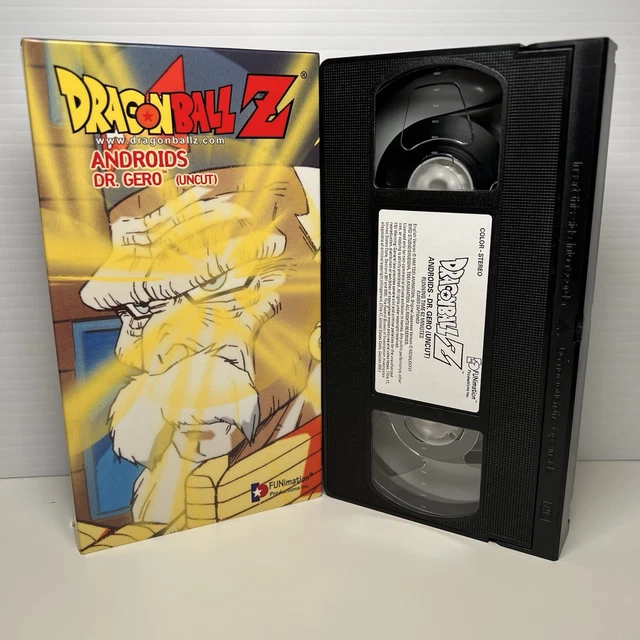 DRAGON BALL Z Androids -Dr. Gero (VHS, 2000) Funmation Episodes #115 ...