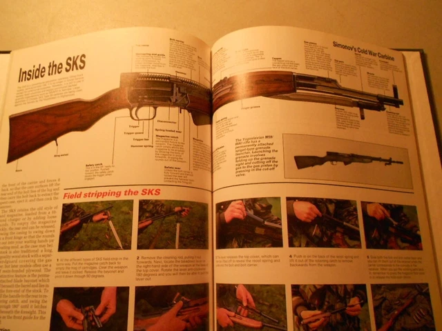 INSIDE THE SKS Best Article Ever Cutaway View Simonov £22.64 - PicClick UK