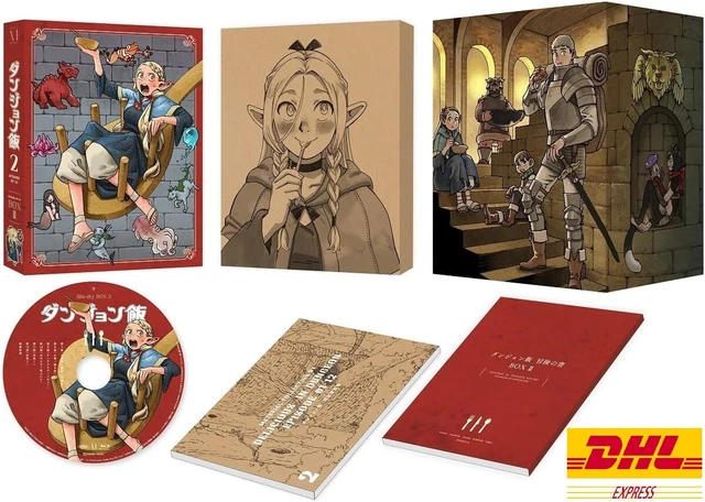 CAJA DVD DELICIOUS in Dungeon Vol.2 Dungeon Meshi ZMSZ-16952 Región 2 ...