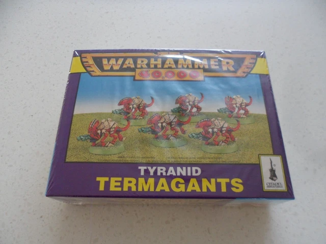 RARE VINTAGE AND Factory Sealed Warhammer 40k Tyranid Termagants Boxed ...