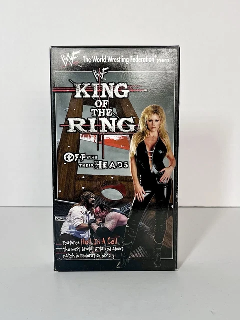 WWF KING OF The Ring VHS 1998 Off With Their Heads Hell In A Cell £16. ...