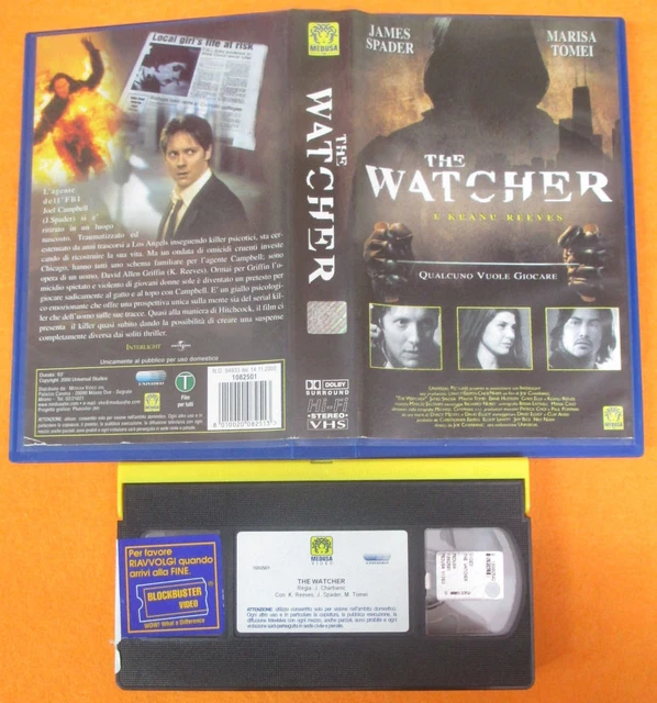 VHS*FILM THE WATCHER 2000 Keanu Reeves James Spader MEDUSA 1082501 ...