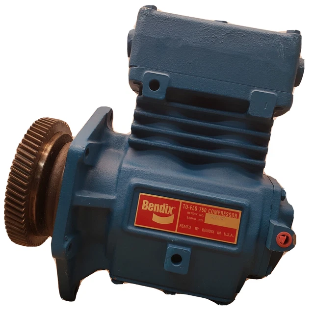 BENDIX GENUINE 5004187X 5004187 Air Brake Compressor Tu-FLO 750 TF-750 ...