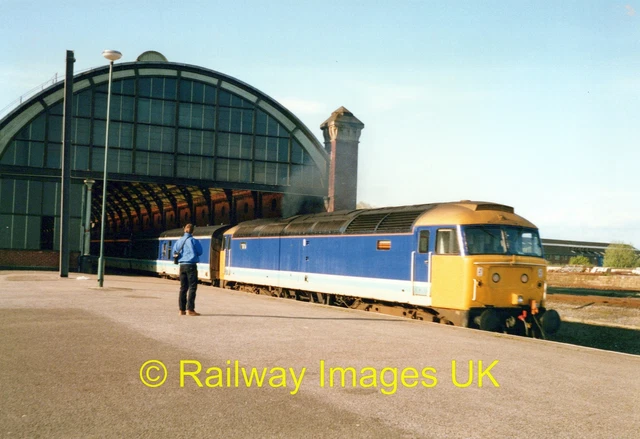 RAILWAY PHOTO 6X4 Class 47 47 Regional Railways Darlington c1988 £1.75 ...