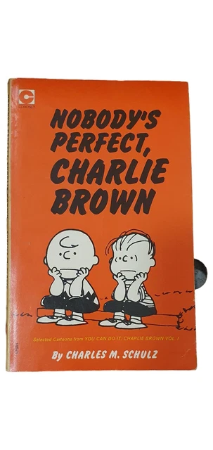 PEANUTS COMIC BUCH Nobody's Perfect Charlie Brown Charles M. Schulz ...