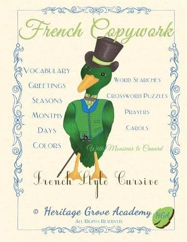 GALADRIEL GRACE HERITAGE Grove Academy French Copywork (Poche) EUR 22 ...