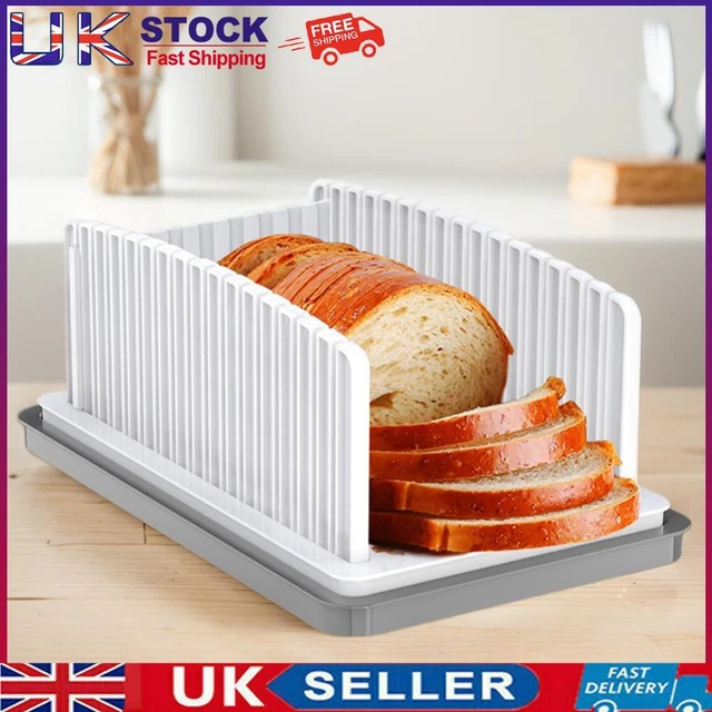 BREAD CUTTING GUIDE with Crumb Tray Multifunctional for DIY Bread ...