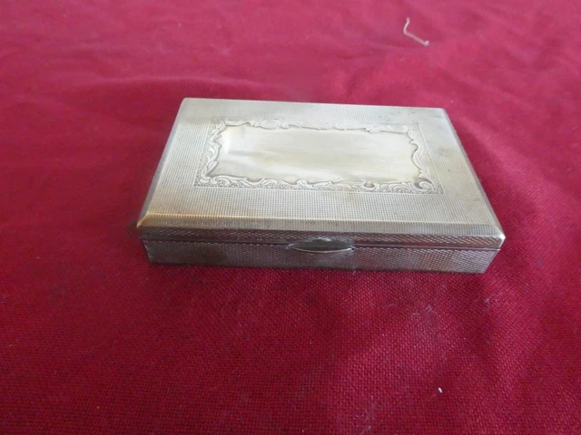 POUDRIER BOITE A Musique En Metal Dore Old Music Box Compact Gilt Metal ...
