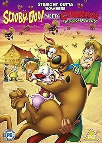 STRAIGHT OUTTA NOWHERE: Scooby-Doo! Meets Courage the Cowardly Dog [DVD ...