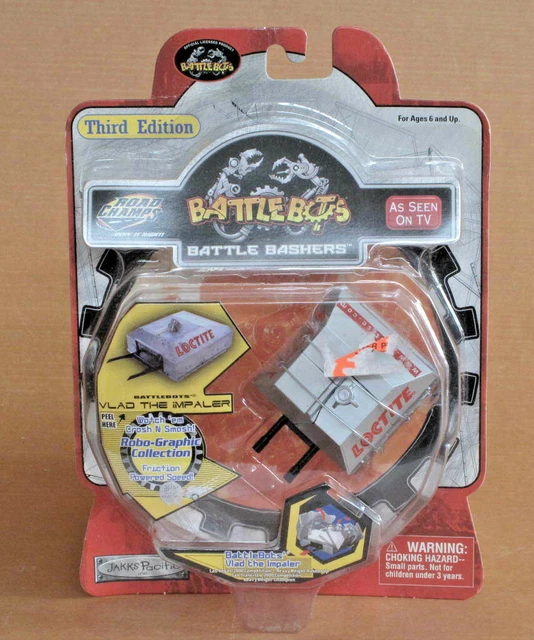 BATTLEBOTS BATTLE BASHERS Vlad The Impaler 3Rd Edition Jakks Pacific ...