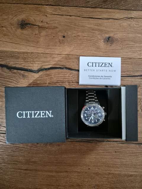 CITIZEN ECO DRIVE Radio Controlled JY8100-80L Titan Chrono £450.00 ...