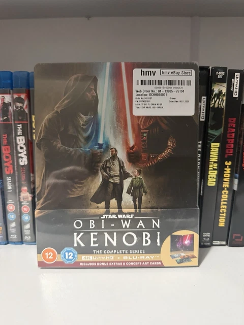 OBI-WAN KENOBI: THE Complete Series Steelbook Limited Edition [12] 4K ...