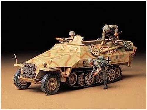 TAMIYA 1/35 GERMAN Sd.Kfz.251 Ausf.D Hanomag APC Model Kit MM195 35195 ...