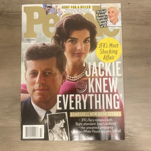 PEOPLE MAGAZINE JULY 7 2025 JACKIE Kennedy KNEW EVERYTHING Cover with ...