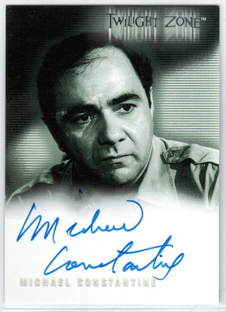 AUTOGRAPHE TWILIGHT ZONE Series 3 Shadows & Substance A48 Michael Constantine EUR 54,76 ...
