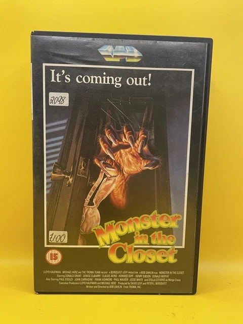 THE MONSTER IN The Closet Ex-Rental VHS £8.66 - PicClick UK