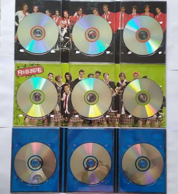 CD RBD REBELDE DVD RBD 1° 2° 3° Saison Edition Rare Collector EUR 498 ...