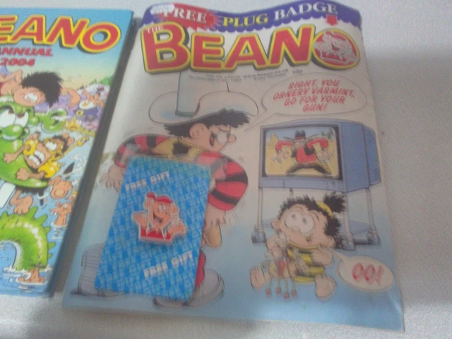 BEANO AND DANDY Selection with a Plug Badge free gift. £4.99 - PicClick UK