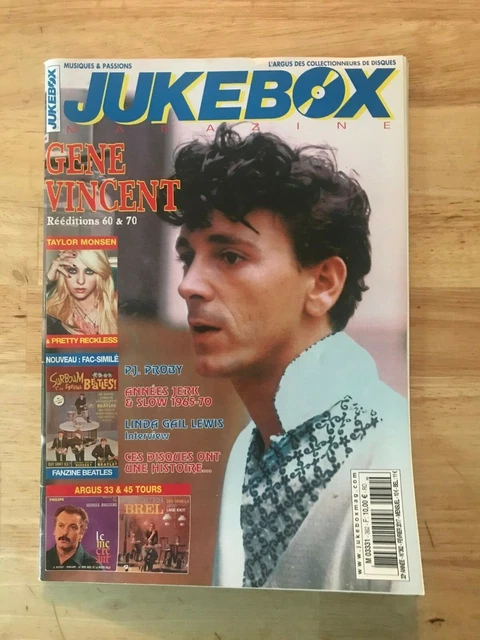 RARE FRENCH MAGAZINE "Jukebox Magazine" Gene Vincent Beatles Pj Proby ...