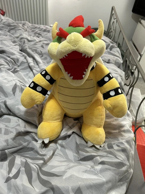 BUILD A BEAR Workshop Bowser Super Mario Bros Nintendo Plush BAB Soft ...