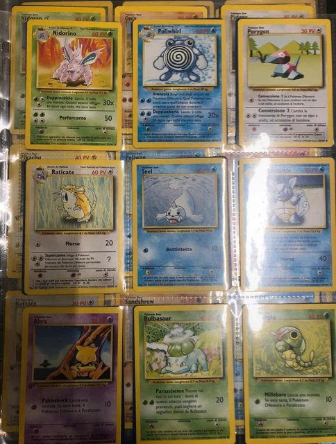 POKÉMON: SET BASE completo 100/102 ITA EUR 500,00 - PicClick FR