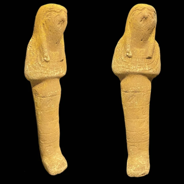 ANCIENT EGYPTIAN HIEROGLYPHIC PHARAOH STATUE - 300bc (2) £0.99 ...