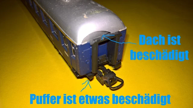 LIMA SPUR HO 309172 Personenwagen Abteilwagen DB 1. Klasse 11853 Stg ...