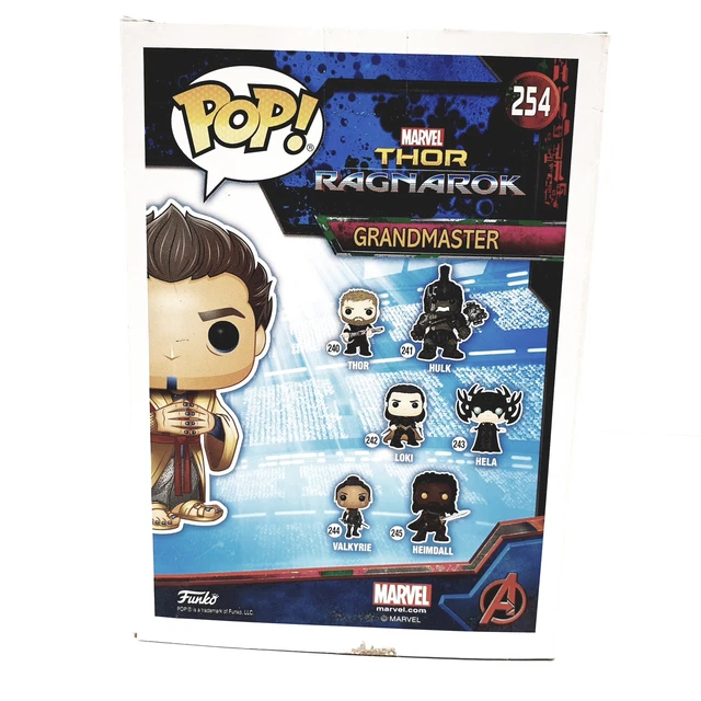 FIGURINE FUNKO POP Grandmaster - Thor Ragnarok 254 (PO172194) EUR 36,92 ...
