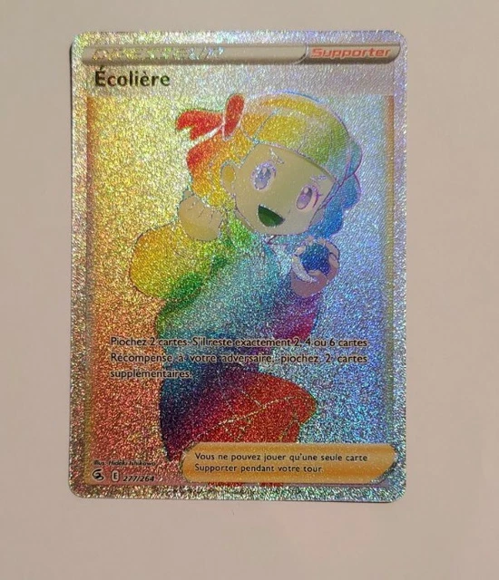 CARTE POKÉMON ECOLIÈRE 277/264 Full Art EB08 Poing de Fusion NEUF FR 🇫🇷 EUR 14,90 - PicClick FR