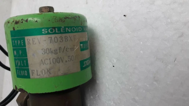 SAGINOMIYA REV-703BXF ÉLECTROVANNE AC100V 50/60Hz AC110V 60Hz/REV703BXF EUR 182,69 - PicClick FR