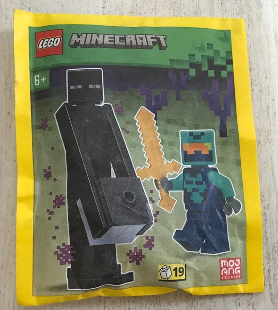 LEGO SET NEUF Minecraft Polybag Foil Figurine 662305 Enderman With ...