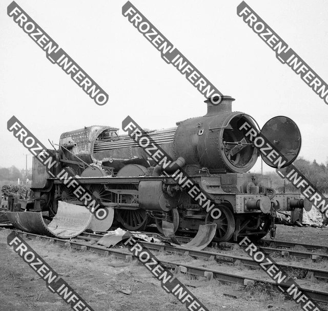 OLD NEGATIVE.BRITISH RAILWAYS Steam Locomotive..No.????.Scrap ...