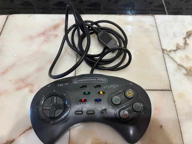 COMMODORE AMIGA CD32 Controller Honey Bee Competition Pro Edition Fully ...
