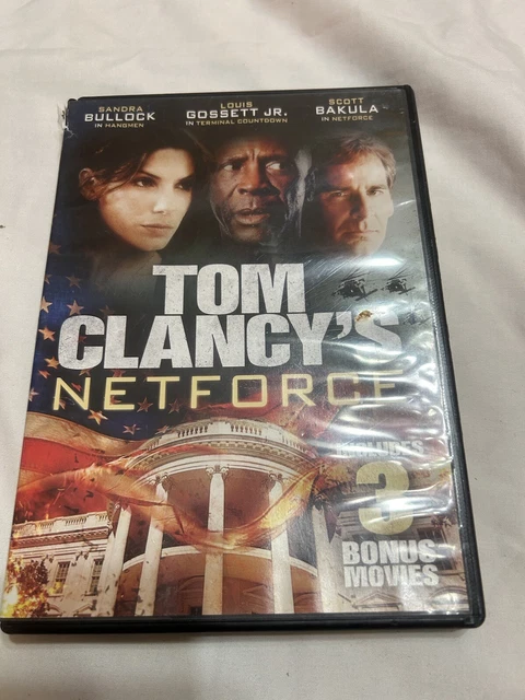 TOM CLANCY'S NETFORCE - Plus 3 Bonus Movies! - DVD - VERY GOOD $13.73 ...