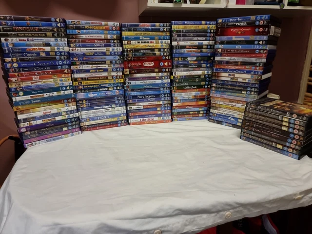 WALT DISNEY DISNEY Pixar-Junior dvd bundle collection x146 Films ...