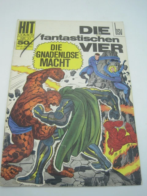 HIT COMICS NR. 37 DIE FANTASTISCHEN VIER (BSV Verlag) aus Sammlung EUR ...
