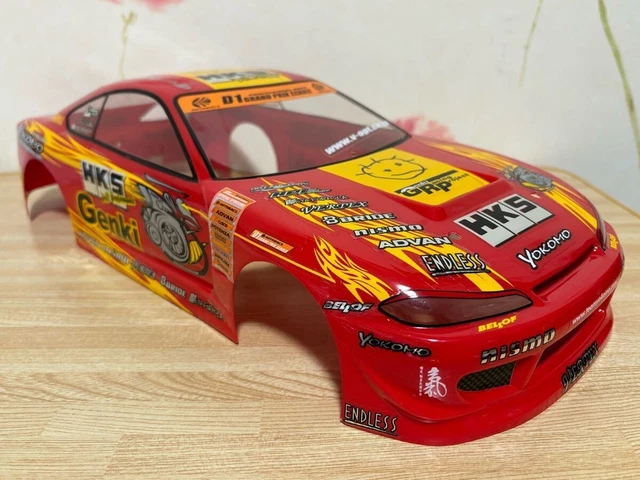 1/10 YOKOMO HKS Hyper Silvia S15 Factory Finished Radio Control Car ...