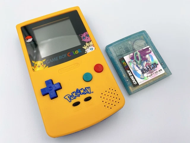 CONSOLE NINTENDO GAME Boy Color Pokemon Pikachu Edition GBC Testée Sans ...