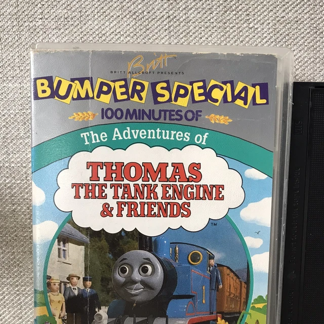THOMAS THE TANK Engine And Friends Vhs Video - Thomas Gets Bumped ...