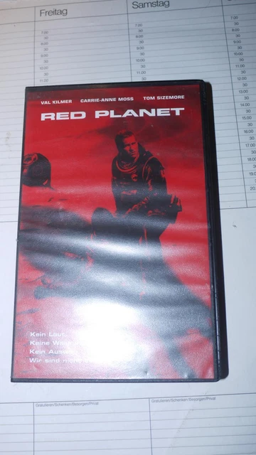 VAL KILMER RED Planet VHS VIDEO Kassette EUR 1,00 - PicClick DE