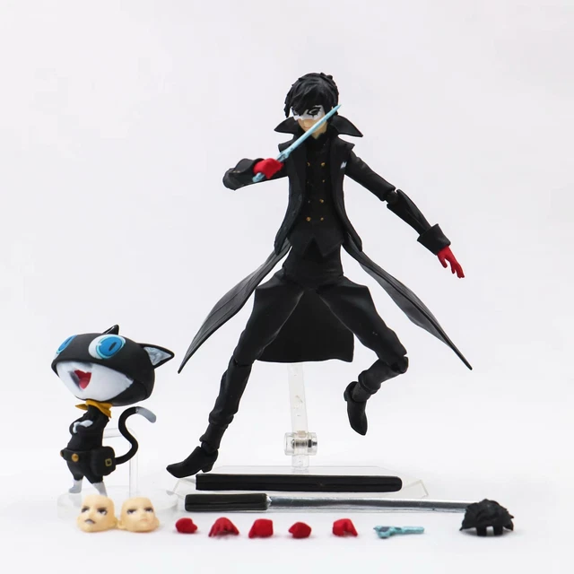 FIGURINE ANIME PERSONA 5 Morgana Shujinkou Figma #363 Joker Pvc EUR 26 ...